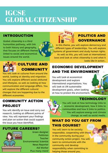 IGCSE Global Citizenship | Teaching Resources
