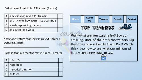 English Functional Skills - Level 1 - Reading PowerPoint Lesson ...
