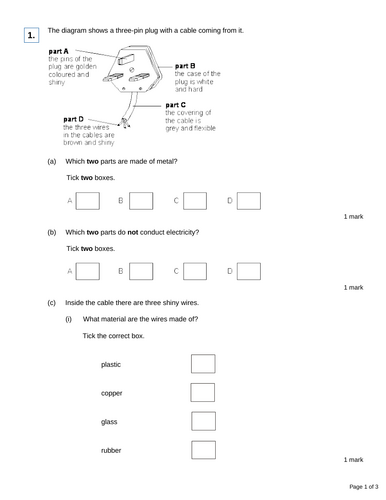 KS3 Electricity (Fields and Magnetism) Topic | Teaching Resources