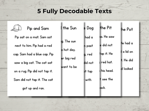 Phase 2 Guided Reading Texts + Questions | Fully Decodable | | Teaching ...