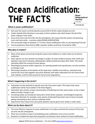 IB DP Geography Option B: Oceans and Coastal Margins (Full Unit ...