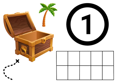 Pirate ten frames | Teaching Resources