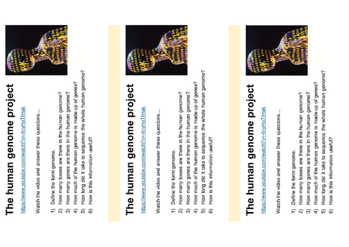 AQA GCSE Biology "Lesson 1 - DNA and The Genome" (Inheritance ...