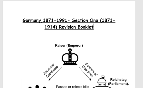 Quest for Political Stability: Germany 1871-1991, Section One Revision ...