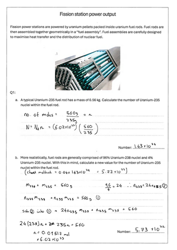 Fission reactors- in depth | Teaching Resources