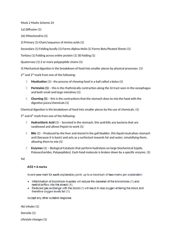 T-Level Health Paper B Questions Bank | Teaching Resources