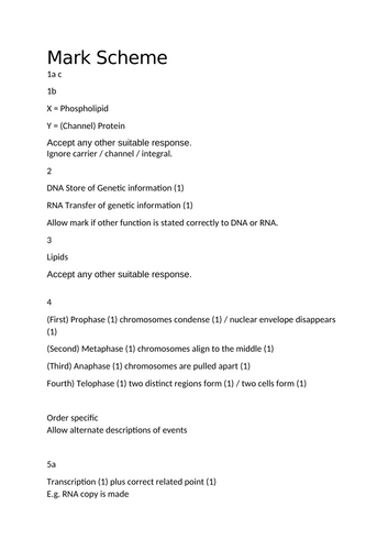 T-Level Health Paper B Questions Bank | Teaching Resources