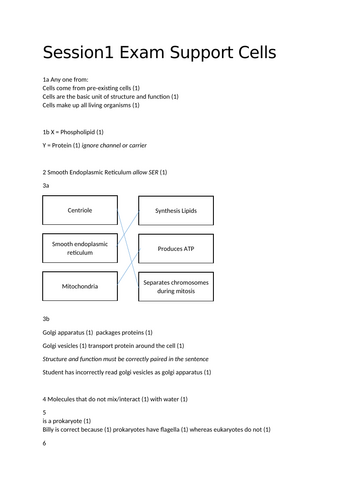 T-Level Health Paper B Questions Bank | Teaching Resources