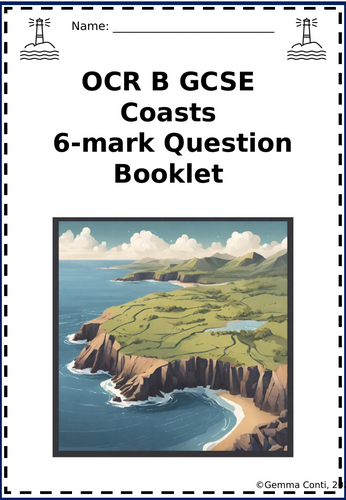 OCR B Geography GCSE Coast Booklet | Teaching Resources
