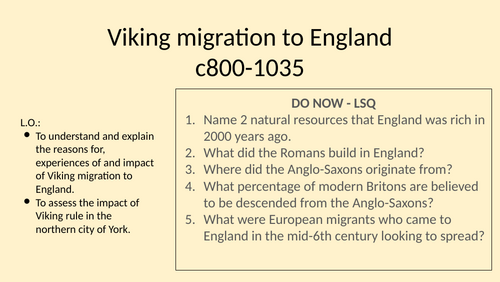 Edexcel / Pearson GCSE History Paper 1 Migrants Medieval c800-1500 full ...