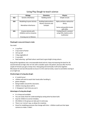 Teachers Talk Science Presentations | Teaching Resources