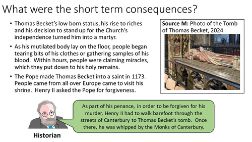 What were the Causes and Consequences of Thomas Becket's Murder ...