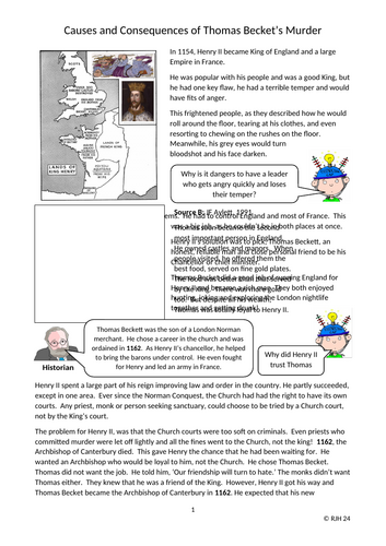 What were the Causes and Consequences of Thomas Becket's Murder ...