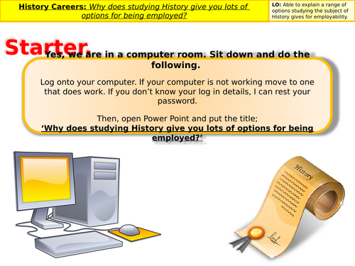History Careers: Why does studying History give you lots of options for ...