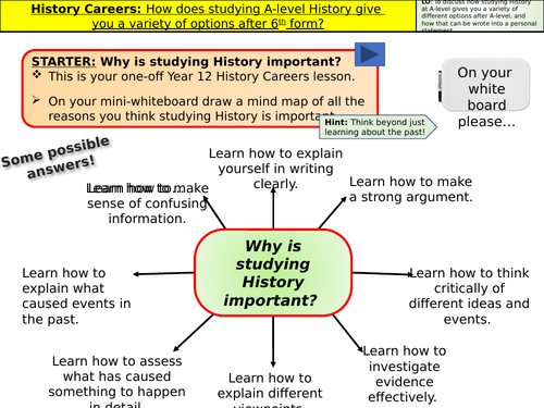 How does studying A-level History give you a variety of options after ...