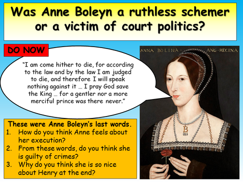 Henry VIII & Anne Boleyn | Teaching Resources