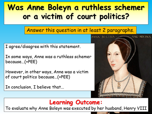 Henry VIII & Anne Boleyn | Teaching Resources
