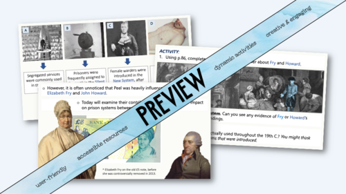 Prison Reformers in the Industrial Age (Edexcel) | Teaching Resources