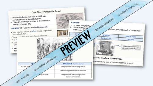 Pentonville Prison Case Study - Industrial Age (Edexcel) | Teaching ...