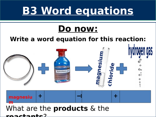 BTEC International Level 2 Unit 1: Principles of Science - B Chemistry ...
