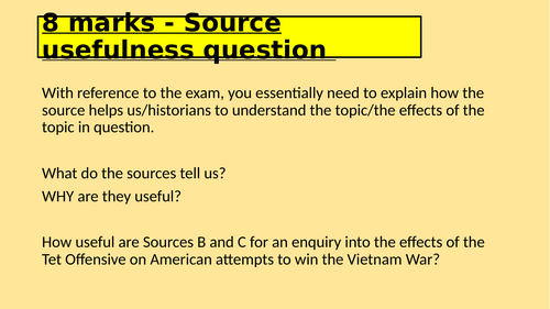 GCSE Edexcel History Paper 3 Walkthrough- USA: Conflict at Home and ...