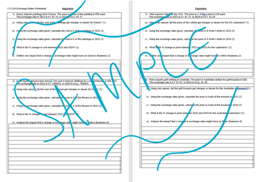 Exchange Rates | Teaching Resources