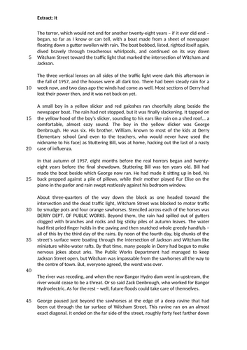 Year 10 Language Paper 1 Section A SOW | Teaching Resources