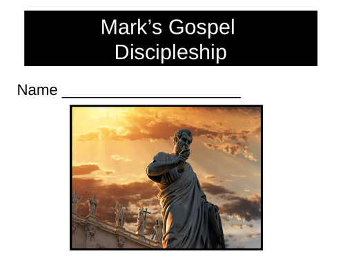 Revision for Marks Gospel | Teaching Resources
