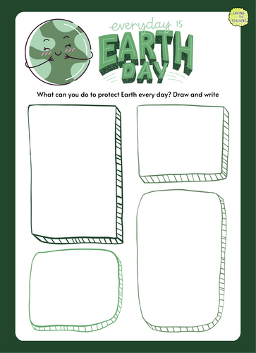 Earth Day Activity Booklet - Humans & The Environment | Teaching Resources