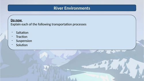 GCSE / IGCSE River Environments Unit + Resources | Teaching Resources
