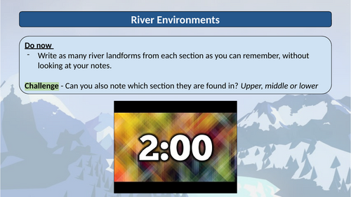 GCSE / IGCSE River Environments Unit + Resources | Teaching Resources