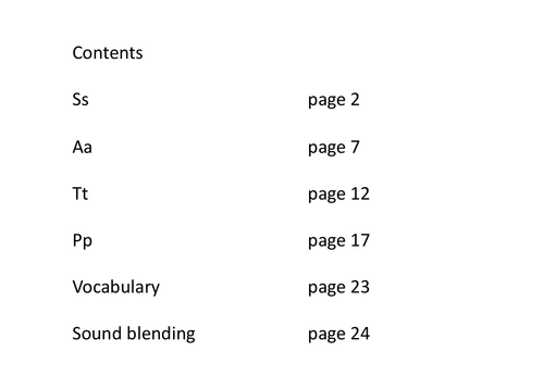 Read along Phonics reading book SATP PDF for whiteboard phone tablet whole class guided reading ...