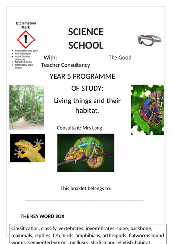 Your Primary Y5 science lessons planned for you with experiments and songs | Teaching Resources