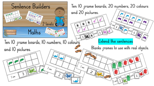 Maths Sentence Builder | Teaching Resources