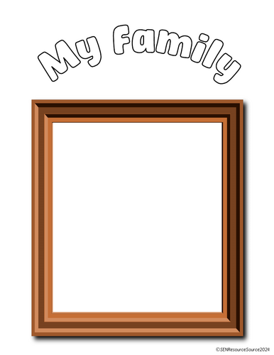 My Family Activity Booklet | Teaching Resources