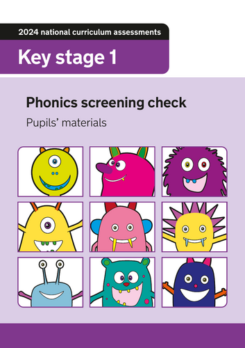 All Phonics check assessment materials 2012 to 2025 | Teaching Resources