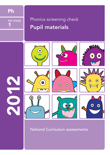 All Phonics check assessment materials 2012 to 2025 | Teaching Resources