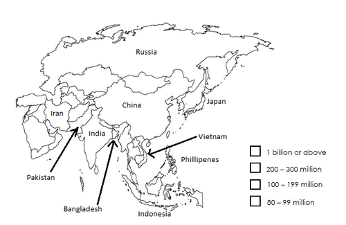 Population of Asia | Teaching Resources