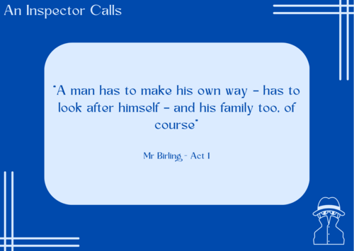 An Inspector Calls Quotation Postcards | Teaching Resources