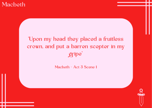 Macbeth Quotation Postcards | Teaching Resources