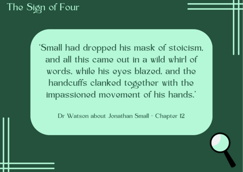 The Sign of Four Quotation Postcards | Teaching Resources