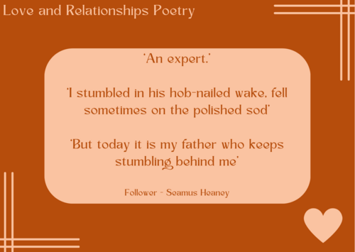 Love and Relationships Poetry Quotation Postcards | Teaching Resources