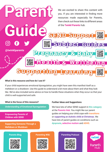 SEN parent/carer meeting - Social, Emotional and Mental Health needs ...