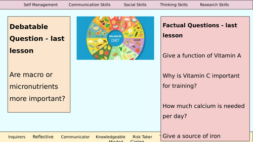 Question 3 Unit 2 BTEC SPort L3 | Teaching Resources