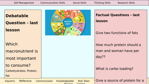 Question 3 Unit 2 BTEC SPort L3 | Teaching Resources