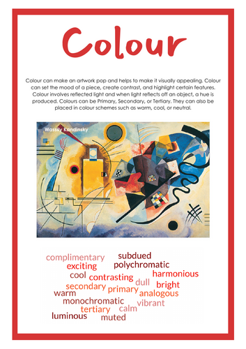 Elements of Art Posters | Teaching Resources