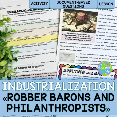 Robber Barons, Philanthropists, Andrew Carnegie, Gospel of Wealth ...