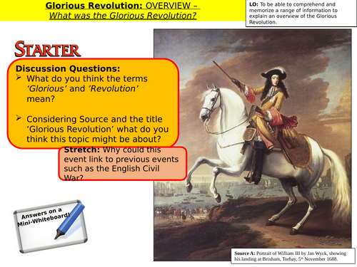 What was the Glorious Revolution? | Teaching Resources