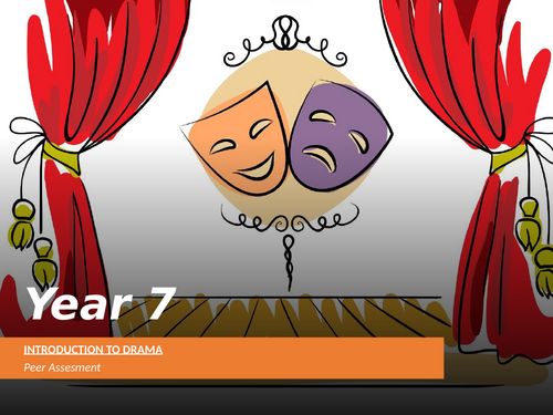 Introduction to Drama | Teaching Resources