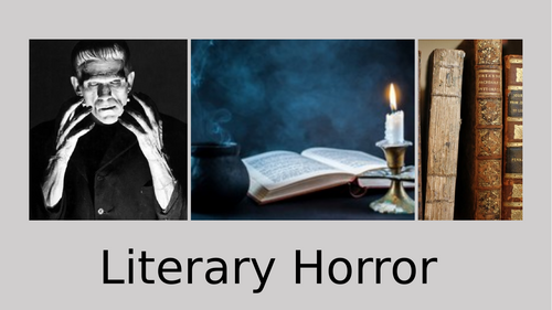 Literary Horror Bundle | Teaching Resources